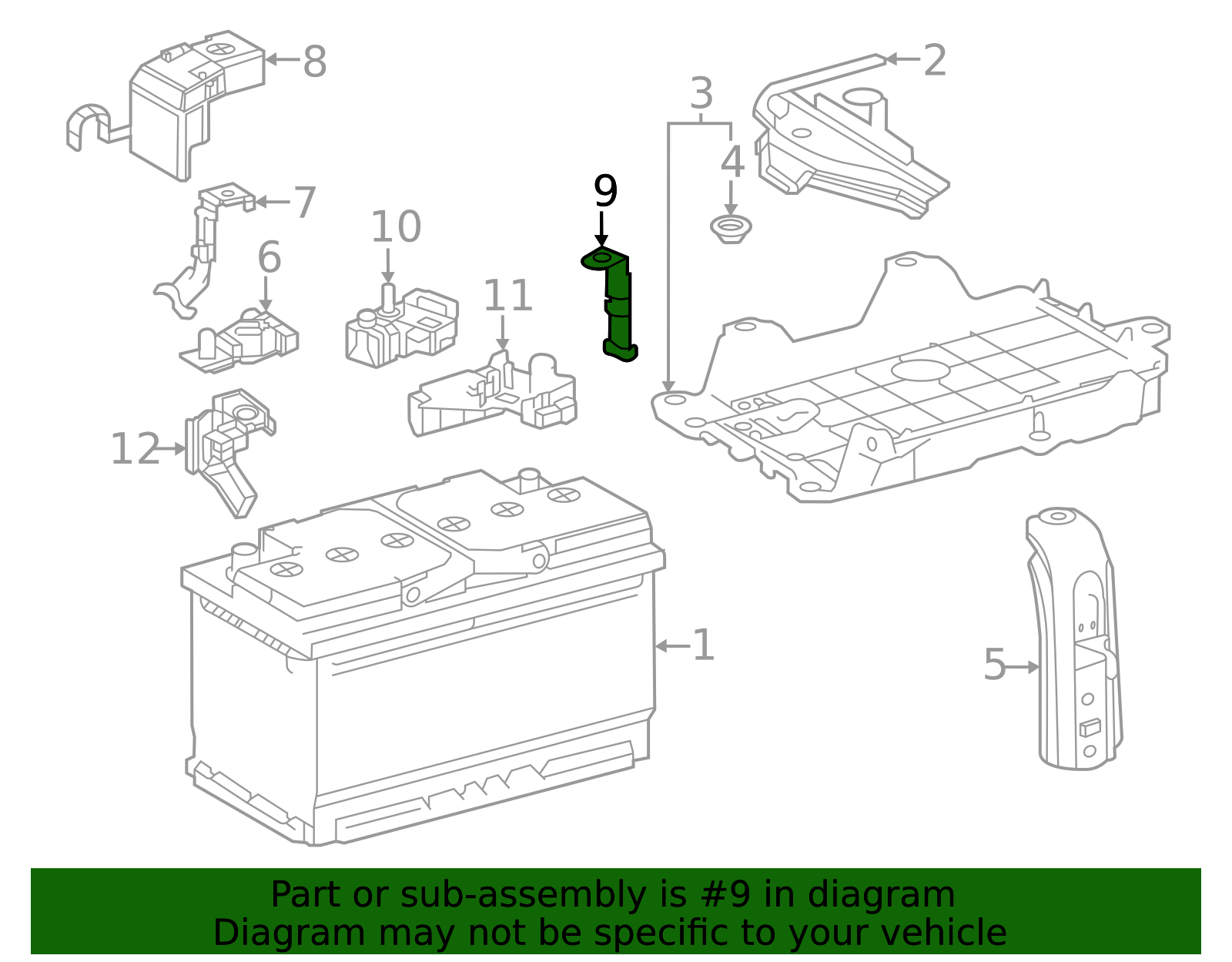 Battery Cable 82284-0E090 - Reliable Power Connections | AutoNation Parts