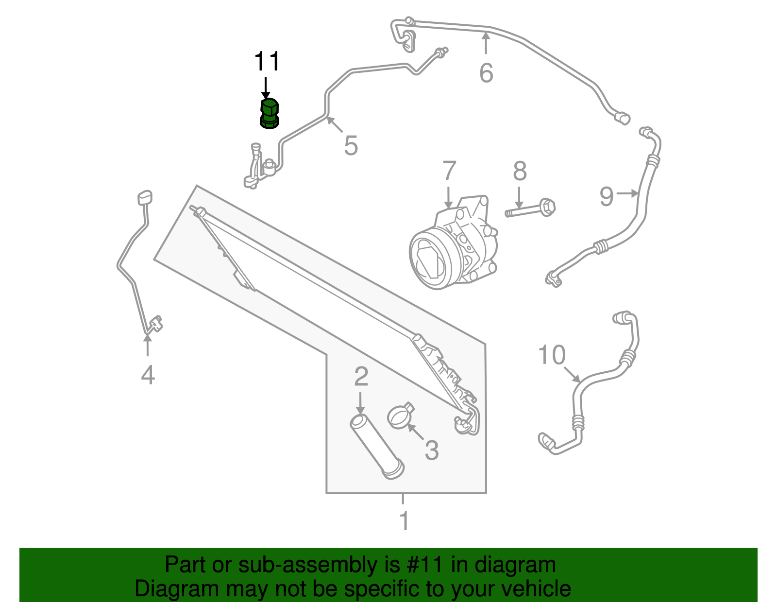 2006-2015 Mazda MX-5 Miata Pressure Switch NE51-61-503A | OEM Parts Online