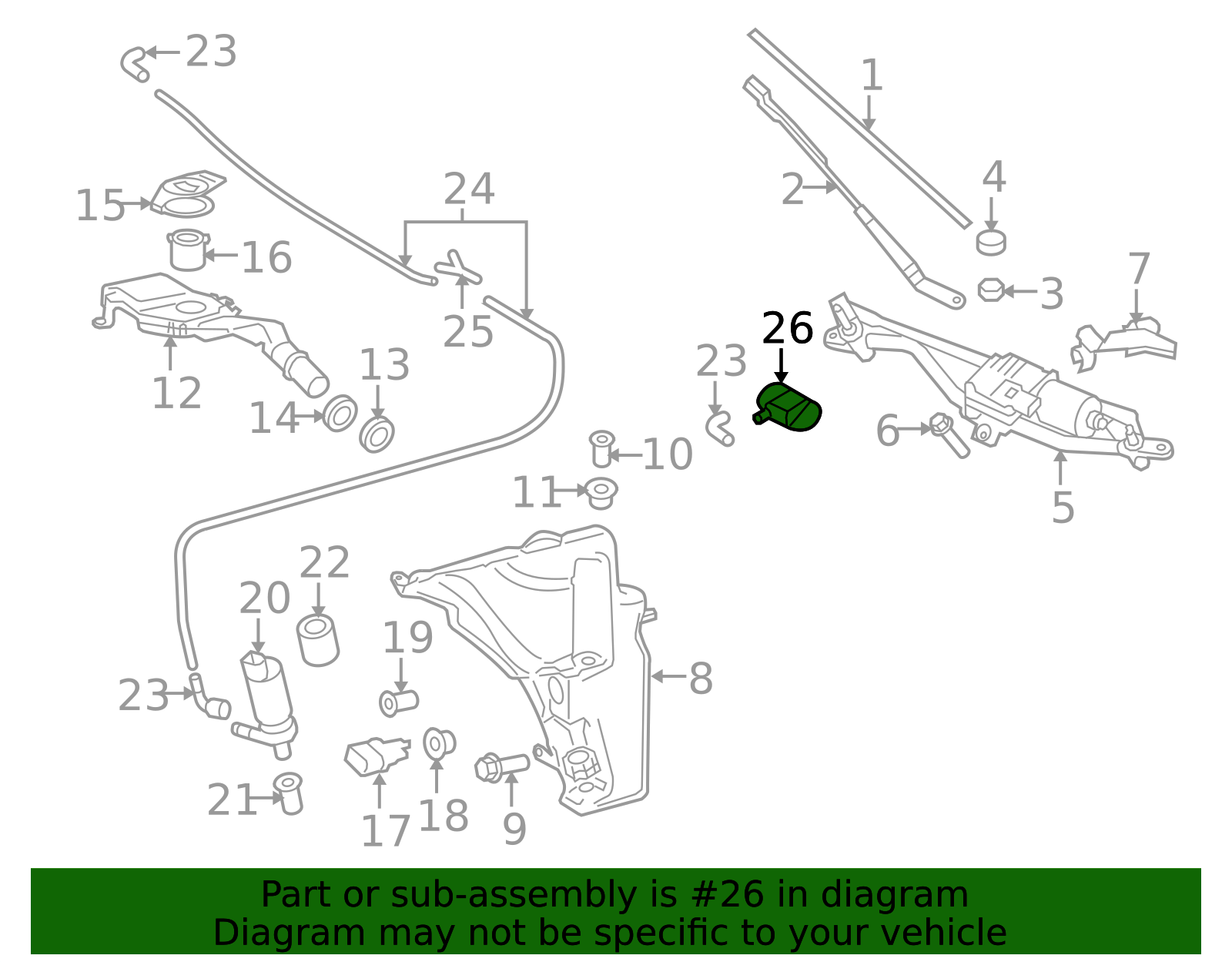8T0-955-988-C - High-Quality Windshield Washer Nozzle for 2009-2016 ...