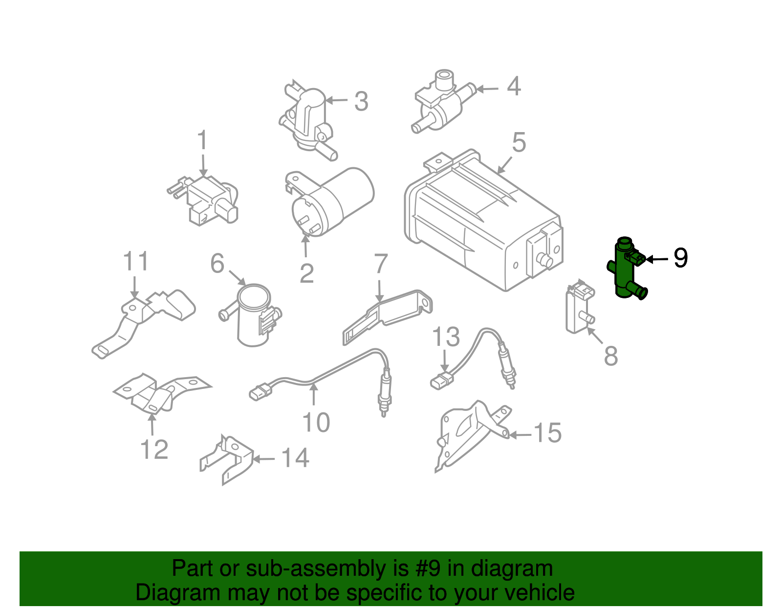 2009-2012 Suzuki Equator 2009-2012 Suzuki Equator - Control Valve 18569 ...