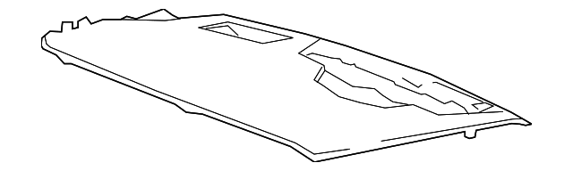 84770033 - 2017-2019 Cadillac XT5 - Black Instrument Panel Instrument ...