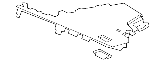 2017-2019 Cadillac XT5 Jet Black Instrument Panel Upper Trim Panel ...