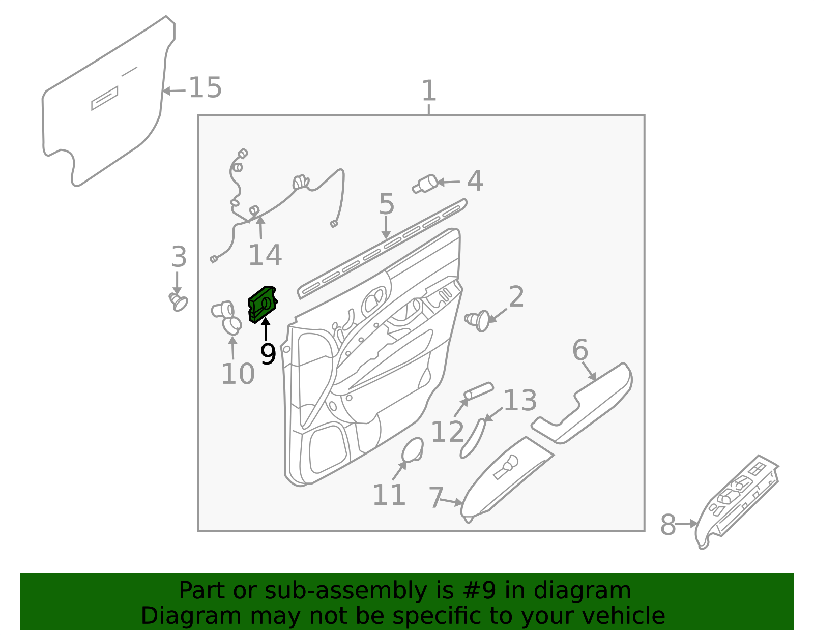 2008 Hyundai Entourage Seat Switch 88991-4D001 | OEM Parts Online