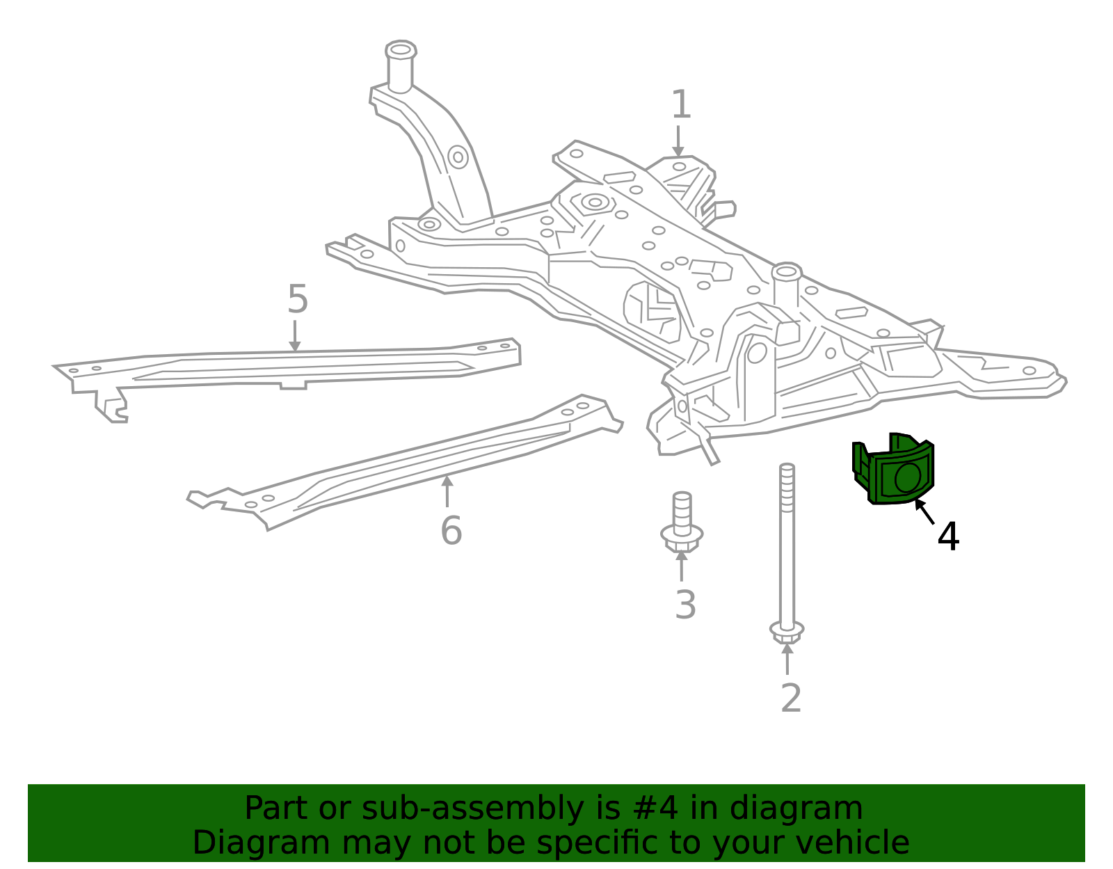 51228-02050 - Suspension Cross-Member Plate Longo Toyota Parts