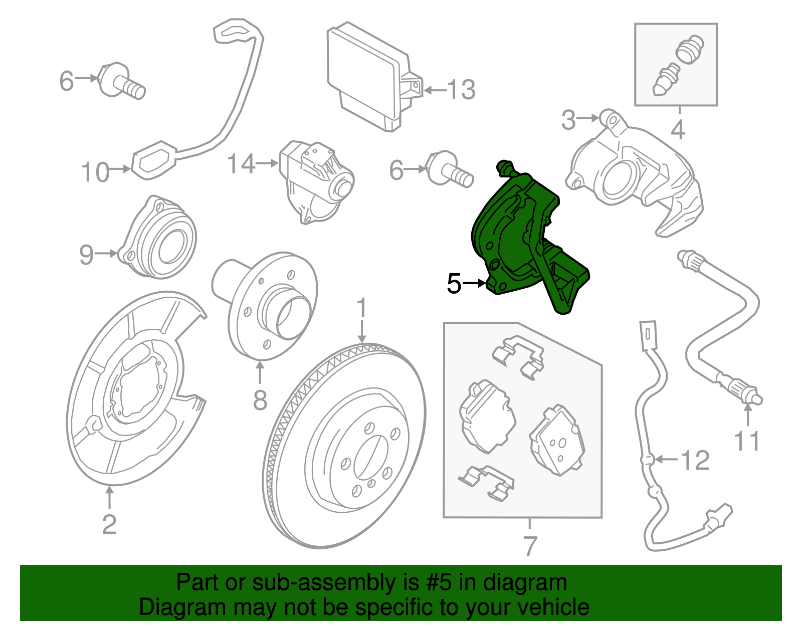 34216793052 - 2011-2016 BMW Carrier (34-21-6-793-052) | BMW of South ...