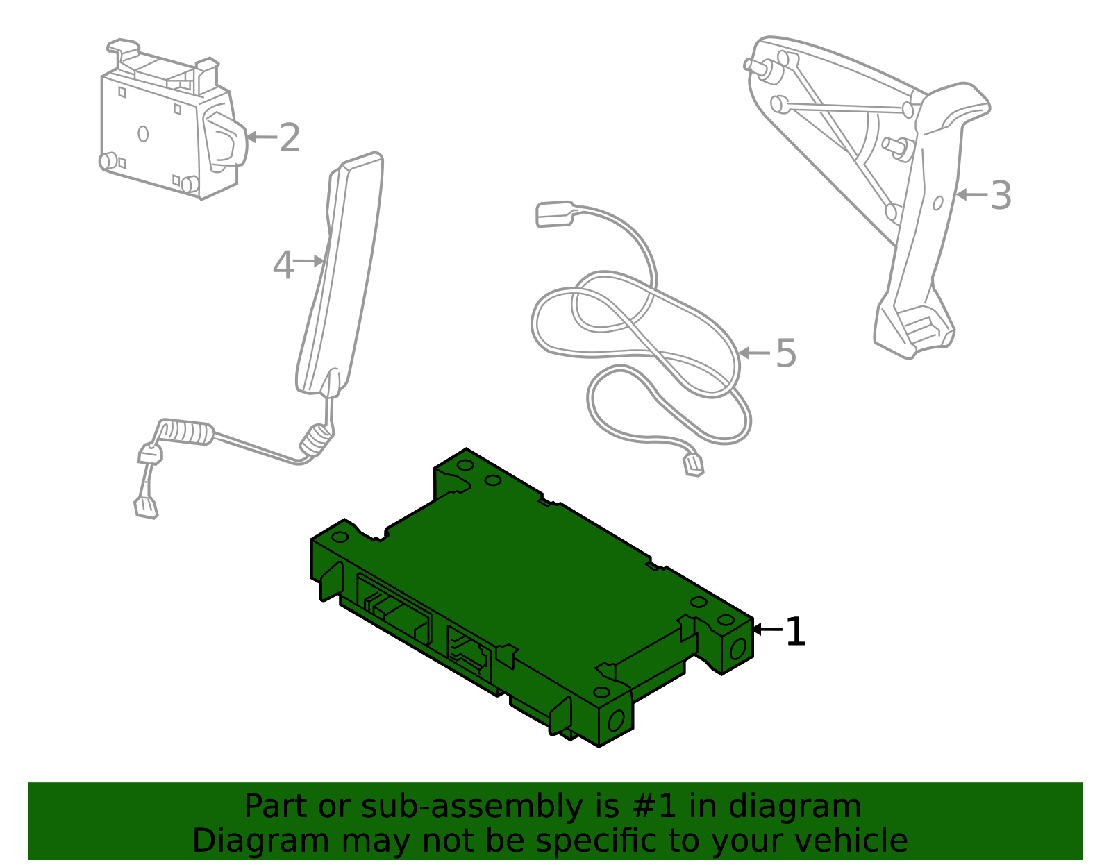 36010001 - High-Quality Mobile Phone Control Module for 2009-2016 Volvo ...