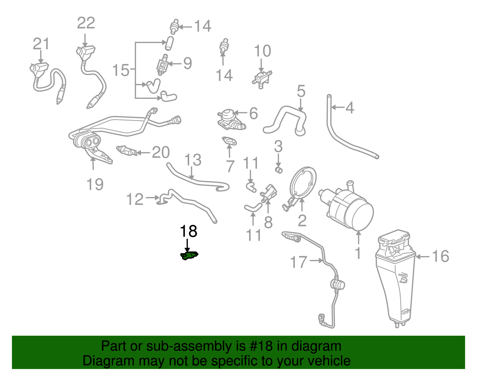 2005-2008 Porsche 911 2005-2008 Porsche 911 - Vapor Canister Purge ...