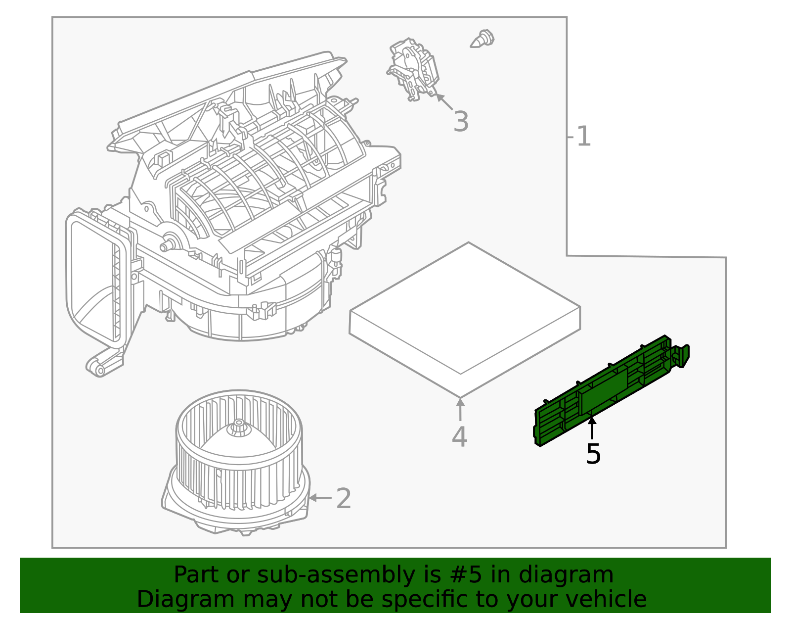 27276-6RF0A - Filter Cover 2021-2025 Nissan Rogue | Nissan Parts ...