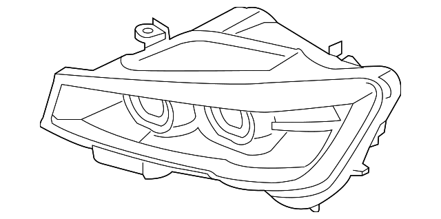 2015-2018 BMW Composite Headlamp 63117401142 | OEM Parts Online