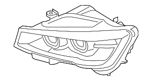 2015-2018 BMW Composite Headlamp 63117401142 | OEM Parts Online