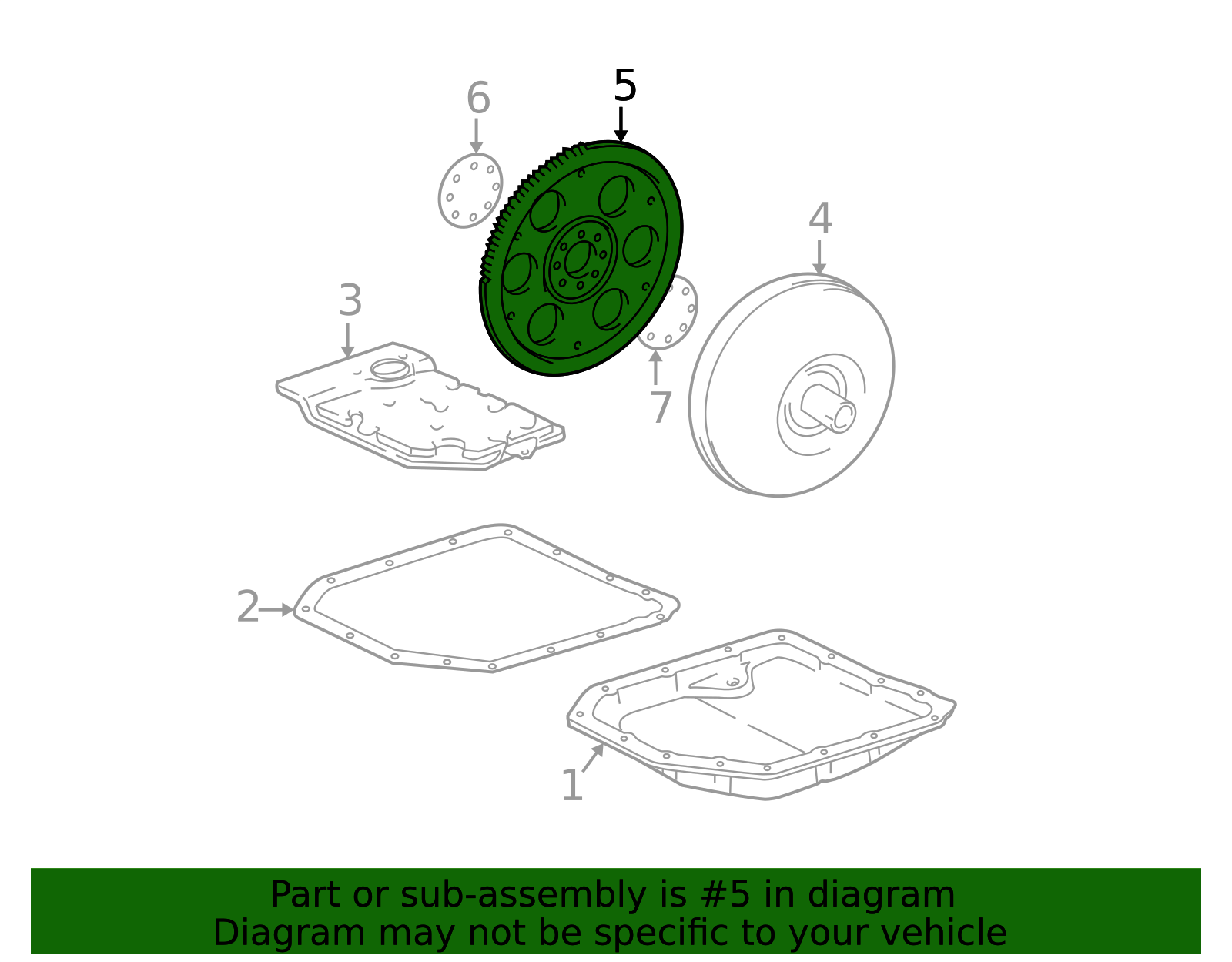 1994-2024 Toyota Drive Plate 32101-0E010 | OEM Parts Online