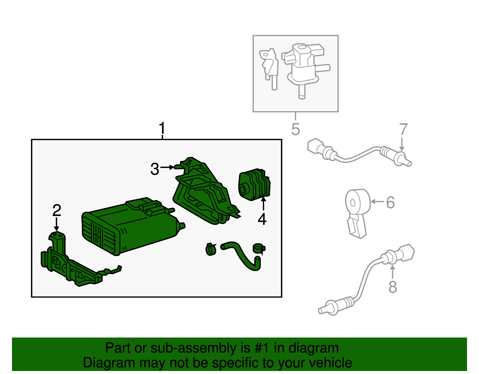 77740-0R020 - Vapor Canister - 2013-2018 Toyota RAV4 | Nucar Toyota of ...
