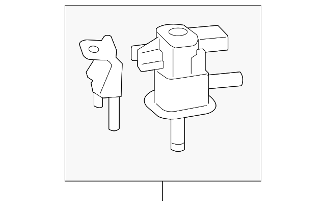25860-0V140 - Toyota Vacuum Valve 2013-2018 Toyota RAV4 | Performance ...