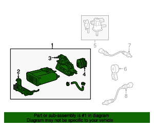 2013-2018 Toyota RAV4 Vapor Canister 77740-0R020 | American Toyota Parts