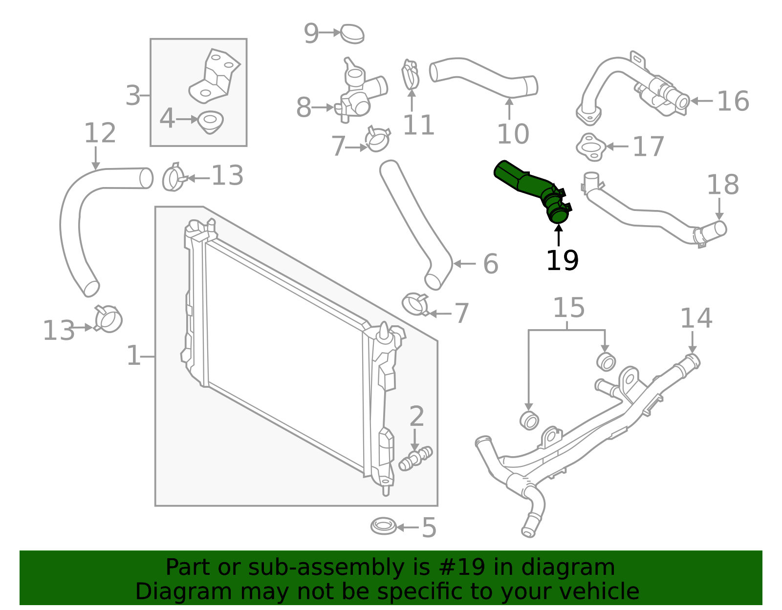 Heater Hose - Keep Cabin Warm with OEM Flow 97311-H9000 | AutoNation Parts