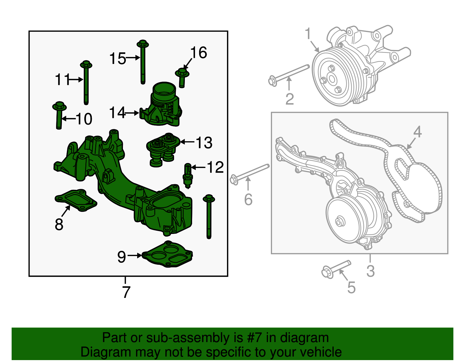 2011-2016 Ford Engine Coolant Thermostat Kit BC3Z-8C368-B | Varsity Ford
