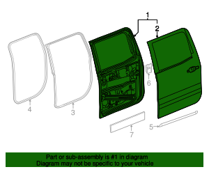 Door Shell - OEM Exterior Body Panel for GM | AutoNation Parts