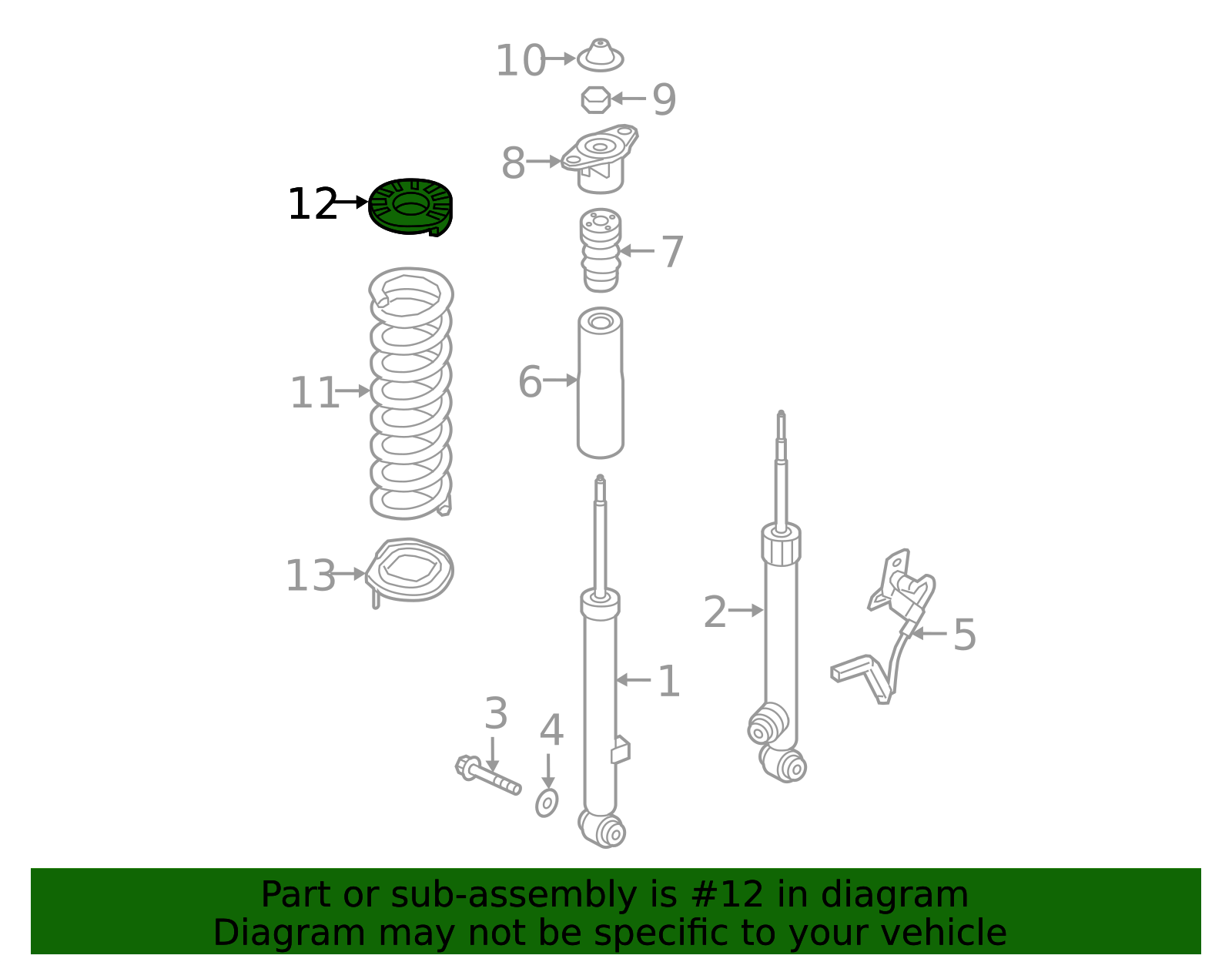 55341-B1000 - High-Quality Coil Spring Insulator for 2015-2017 Hyundai ...
