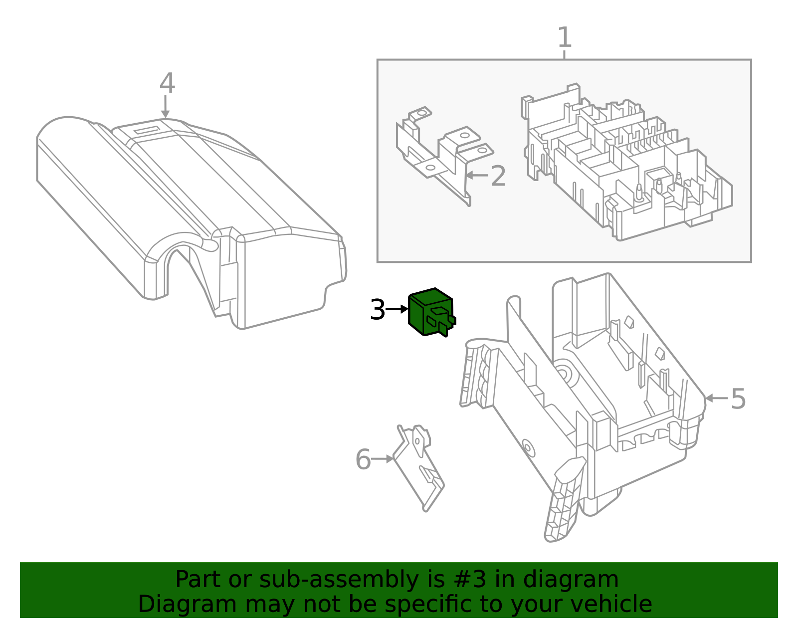 5C0-951-253-A - Accessory Power Relay 2011-2019 Volkswagen | Wolfsburg ...