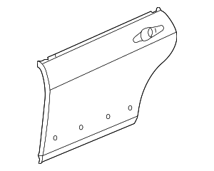 67611-SDA-A10ZZ - Outer Panel 2003-2007 Honda Accord | Honda Parts Online