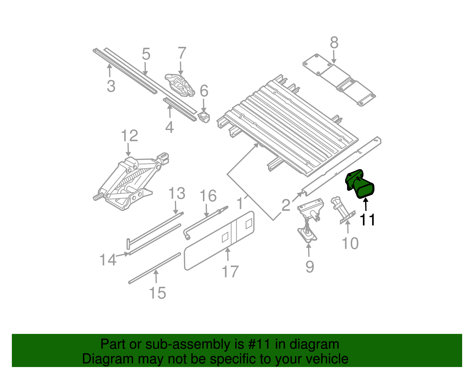 2004-2016 Nissan Guide 57237-7S000 | Nissan Parts Central