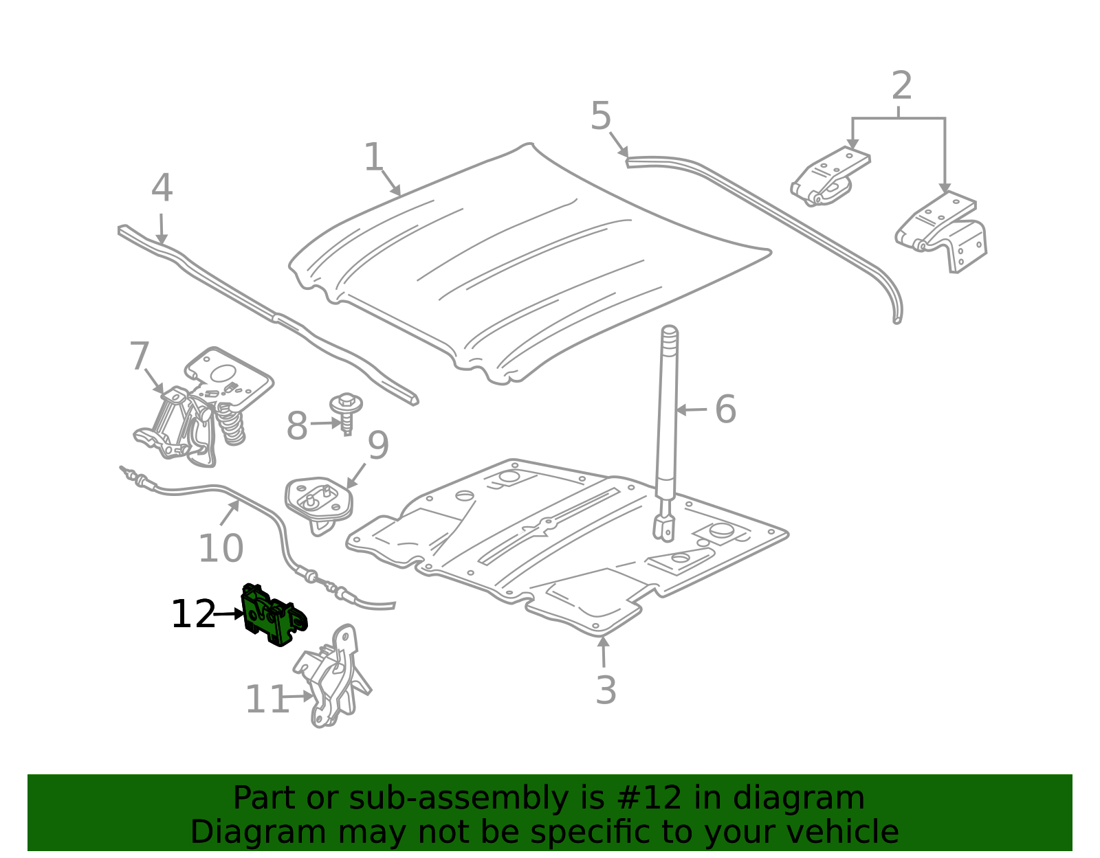 2003-2009 Jaguar Latch C2C3123 | JaguarParts.com