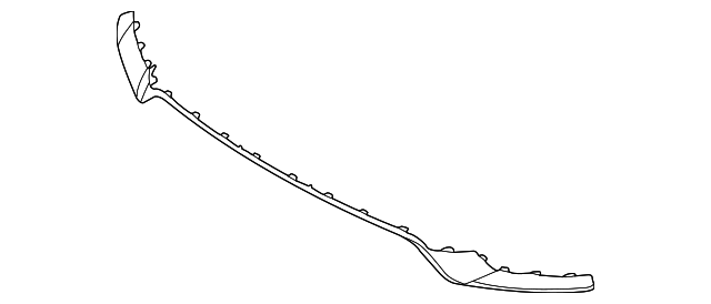 86532-R0000 - Lower Molding 2022-2024 Kia Carnival | Genuine Kia Parts