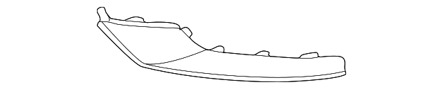 86596-R0010 - Lower Molding 2024 Kia Carnival | Kia.Parts Store