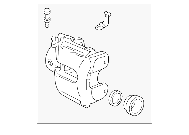 LR047905 - Caliper Assembly - 2010-2019 Land-Rover | Land Rover Lake Bluff