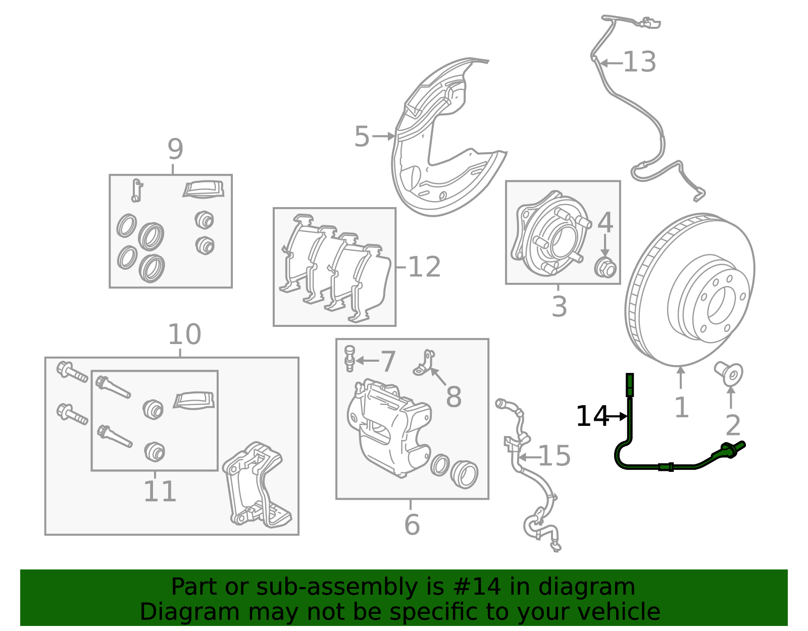 LR013783 - High-Quality ABS Wheel Speed Sensor for 2010-2016 Land Rover ...