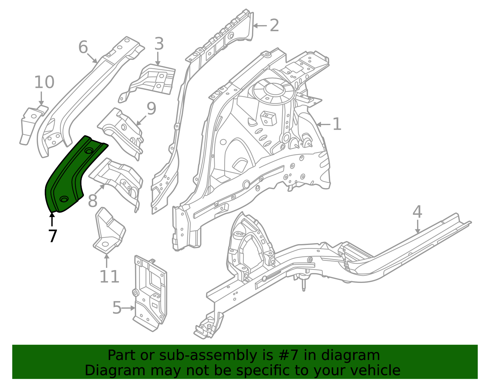 641A4-AA500 - High-Quality Front Reinforced for 2024-2025 Hyundai ...