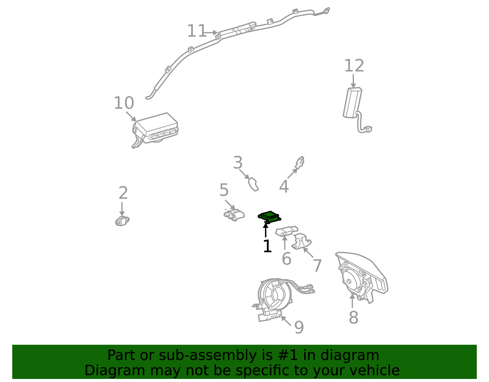 89170-0R021 - Diag Unit W/Sens 2006-2012 Toyota RAV4 | Norm Reeves ...