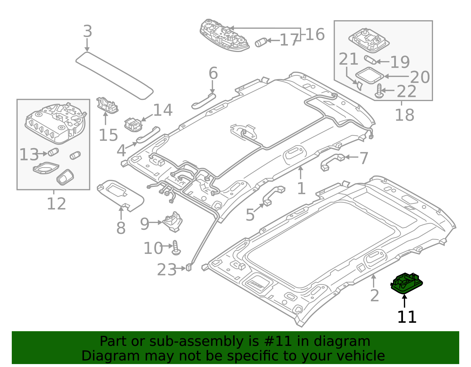 Interior Dome Light - OEM Brightness & Fit | AutoNation Parts