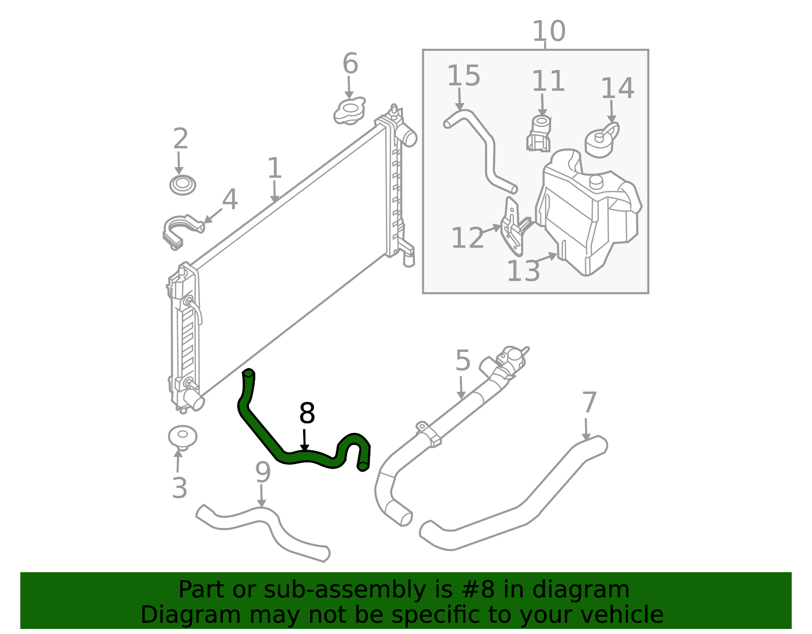 21631-JA00A - Automatic Transmission Oil Cooler Hose - Nissan OEM Parts ...