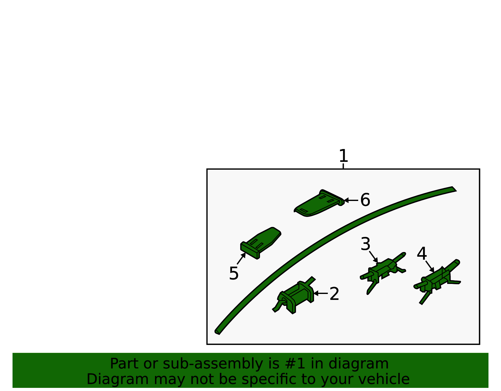 Hyundai - 87240-L1000 - Roof Molding - 2020-2025 Hyundai Sonata | OEM ...