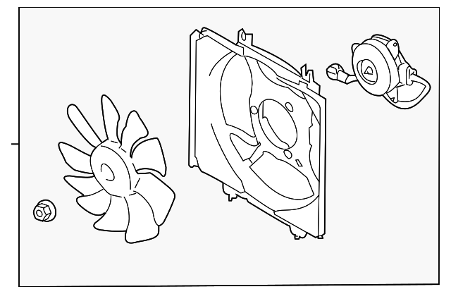 2019-2024 Subaru Forester Fan Module 73310SJ000 | Subaru Parts Store
