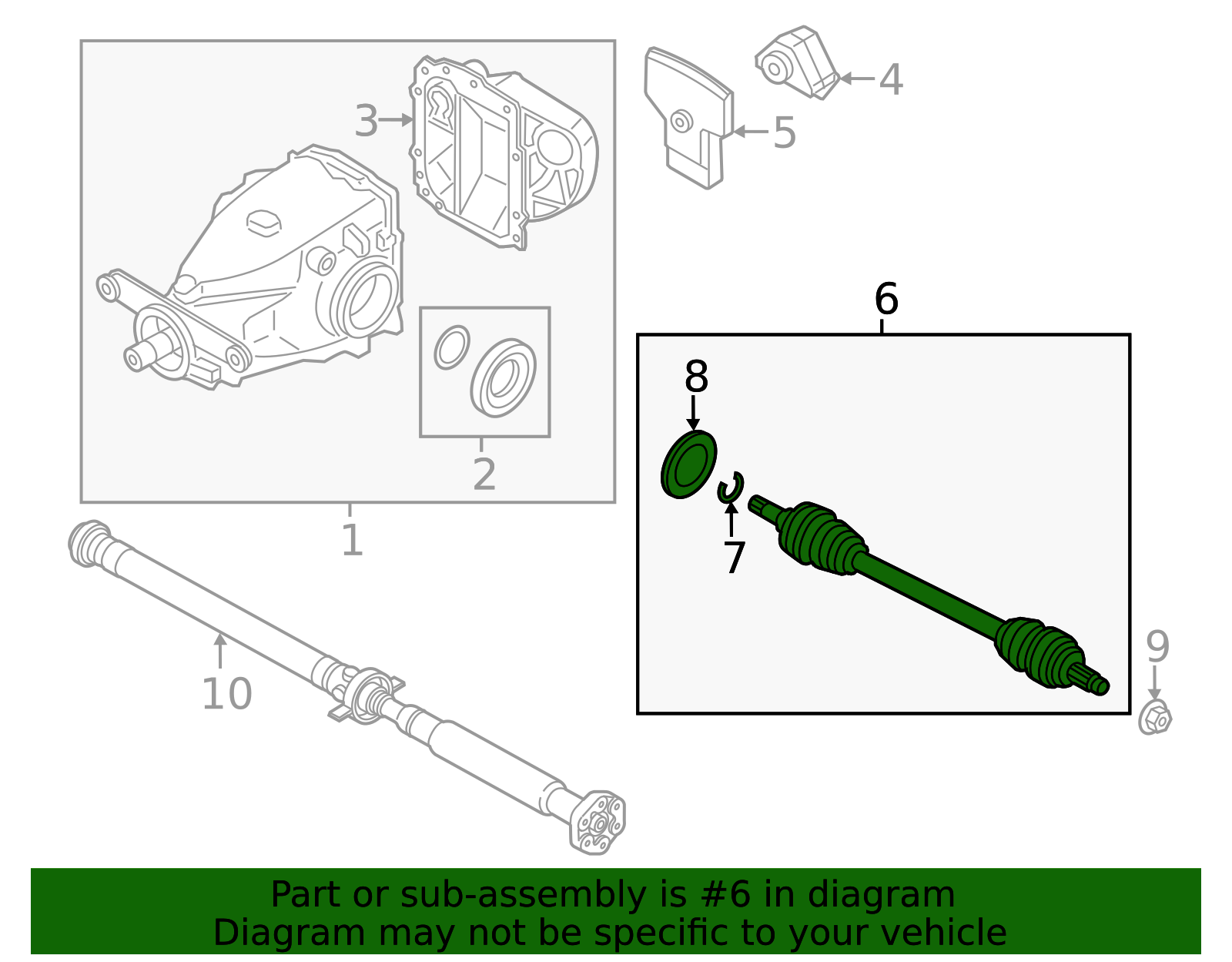 2012-2021 BMW Axle Assembly 33-20-8-680-351 | BMW Parts Online Hub