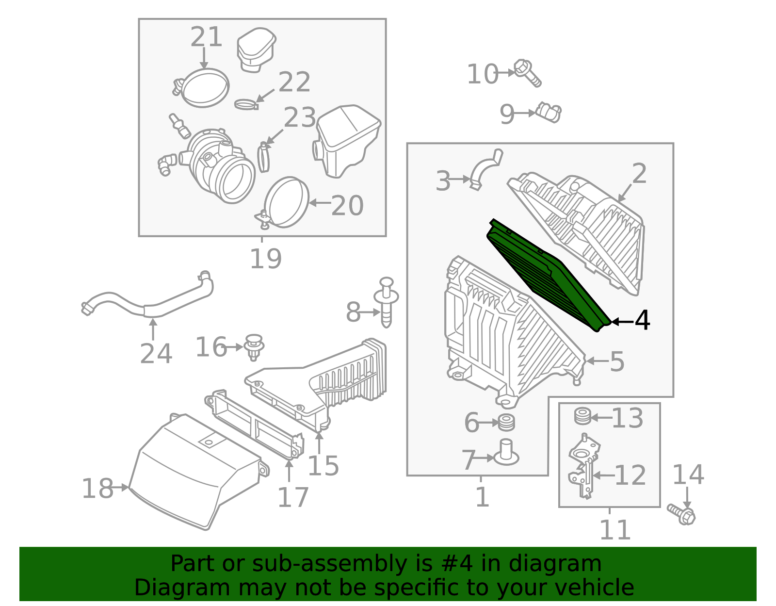 2013-2019 Hyundai Air Filter 28113-2W100 | MotorMotor