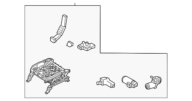 88500-A9061 - Seat Adjuster 2017-2021 Kia Sedona | Kia.Parts Store