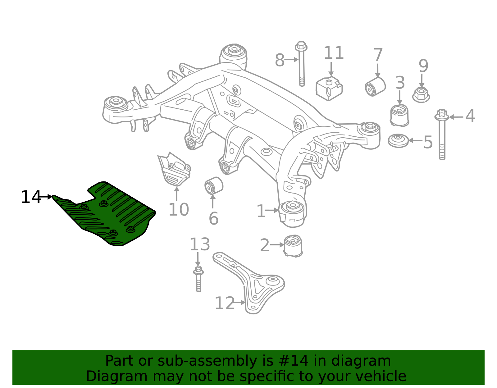 33-30-6-871-001 - 2018-2024 BMW - Lower Shield | Buy BMW Parts Now