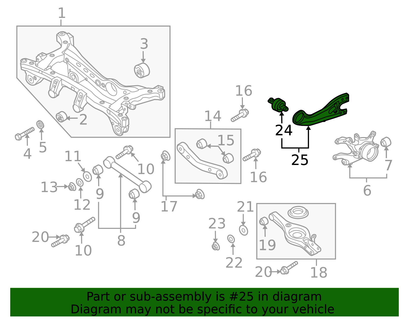 2014-2015 Hyundai Tucson Trailing Arm 55280-2S850 | OEM Parts Online