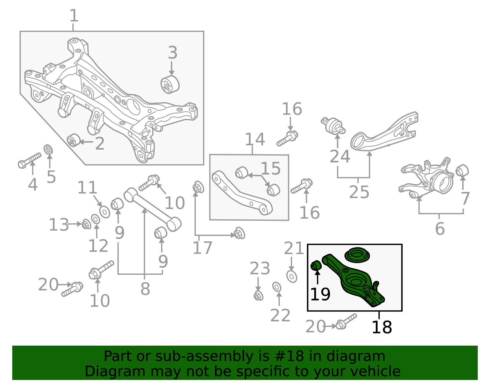 2010-2015 Hyundai Tucson Lower Control Arm 55210-2S200 | OEM Parts Online