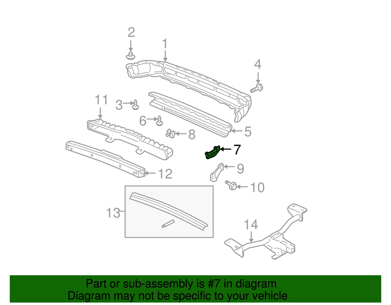 71598-SCV-A00 - Spacer 2003-2011 Honda Element | Honda Parts Online