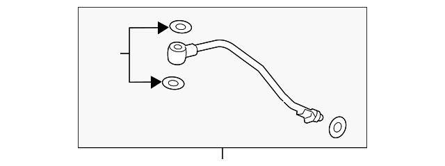 2011-2021 GM (Replaces 25200947) Oil Feed Tube 28290064 GM ...