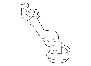 Genuine Toyota Evaporator Tube part# 88710-0C160 for 2008-2020 Toyota ...