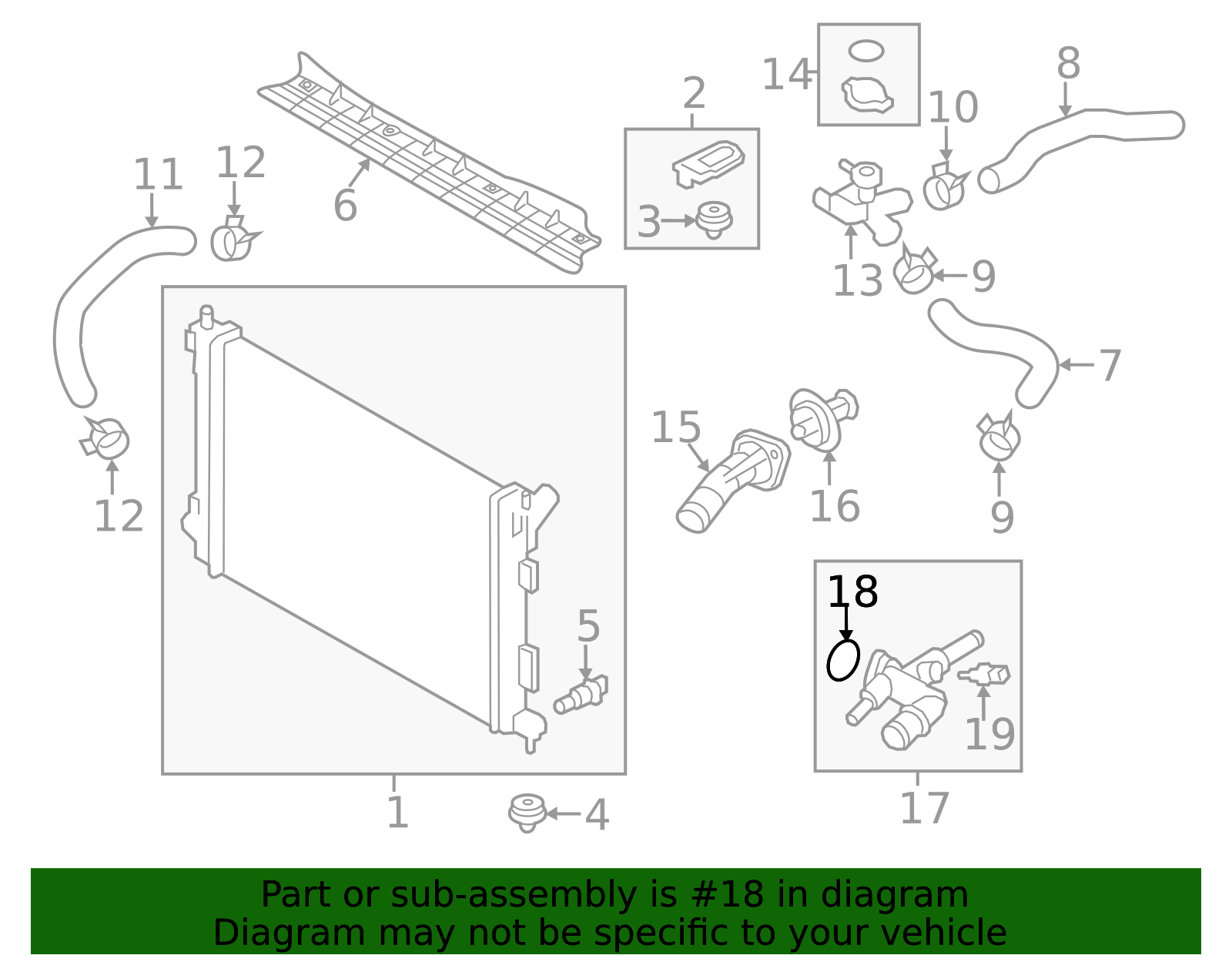 25623-2B000 - Engine Coolant Outlet O-Ring Kia.Parts Store