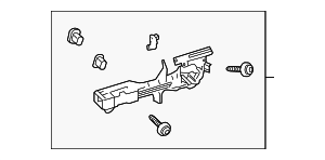 69201-0R120 - 2013-2019 Toyota - Handle Base | Nucar Toyota Parts