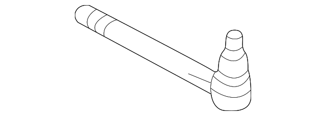 1996-2002 Toyota 4Runner Steering Tie Rod End (Right) 45046-39335 ...