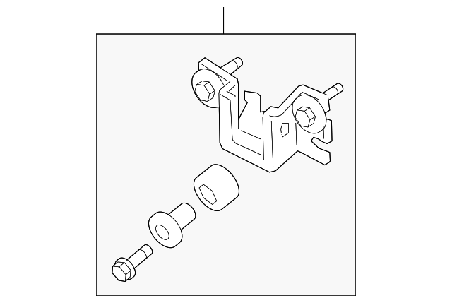 2007-2014 Nissan Reservoir Assembly Bracket Assembly 49190-JA000 | Bill ...