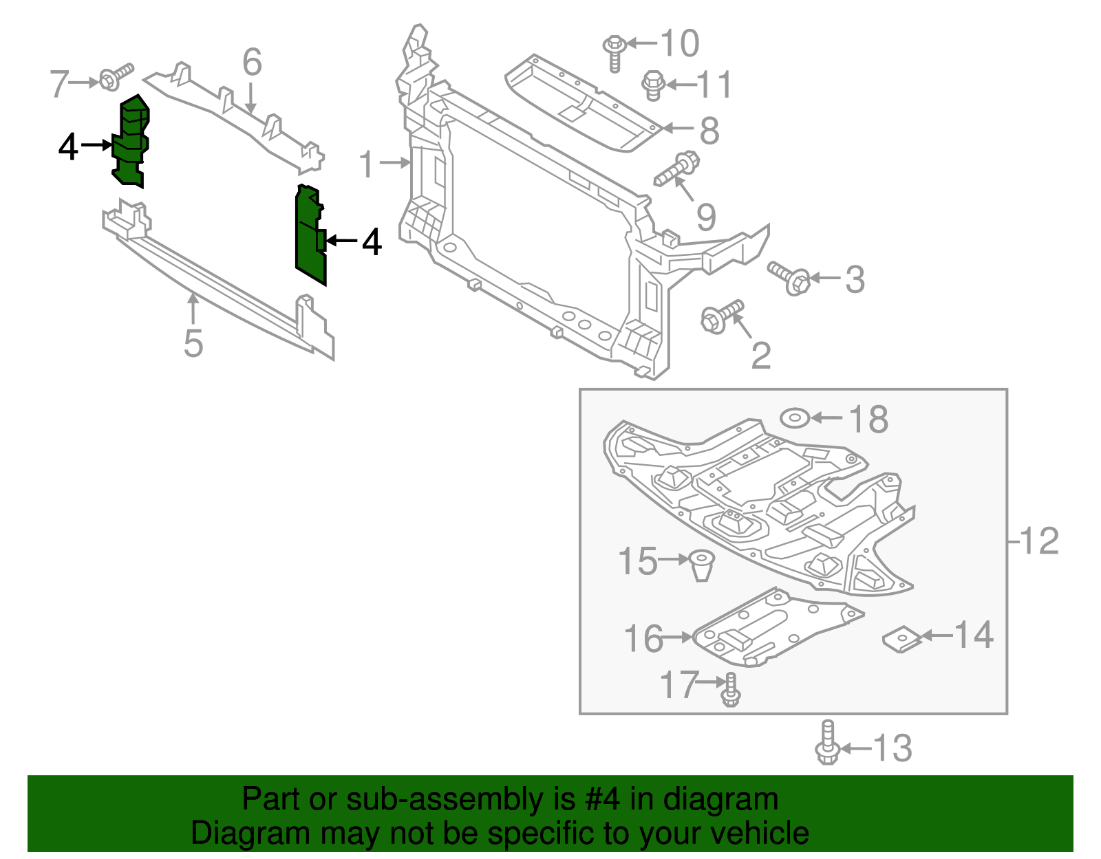 29136d3650 - Hyundai Air Deflector 2019-2021 Hyundai Tucson ...